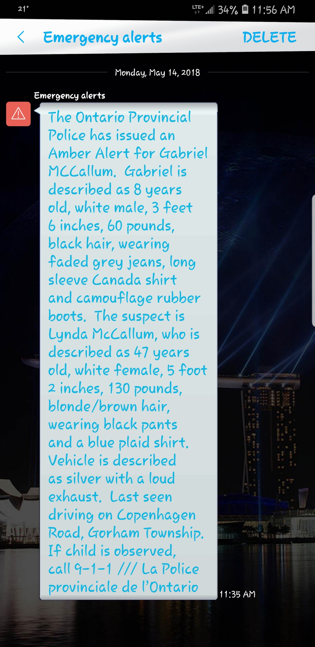 Canada’s Alert Ready + Test Alert Schedules - Page 2 - Community