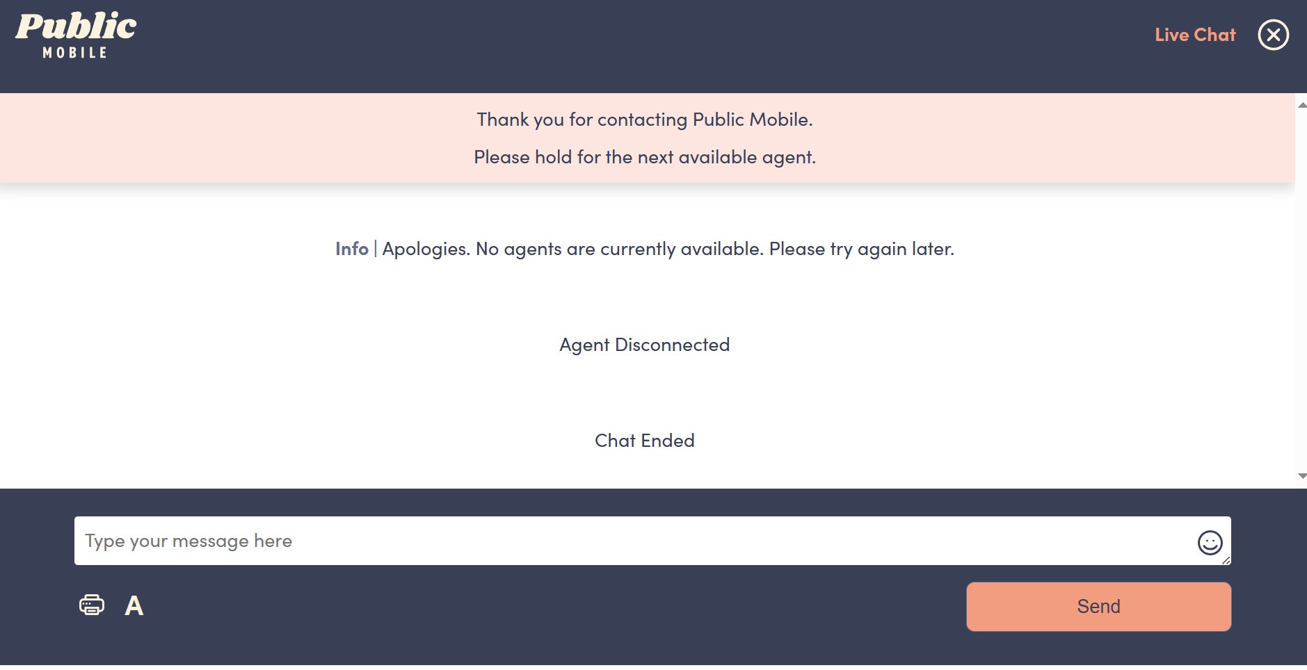 Cancelling a new account before activation - Community