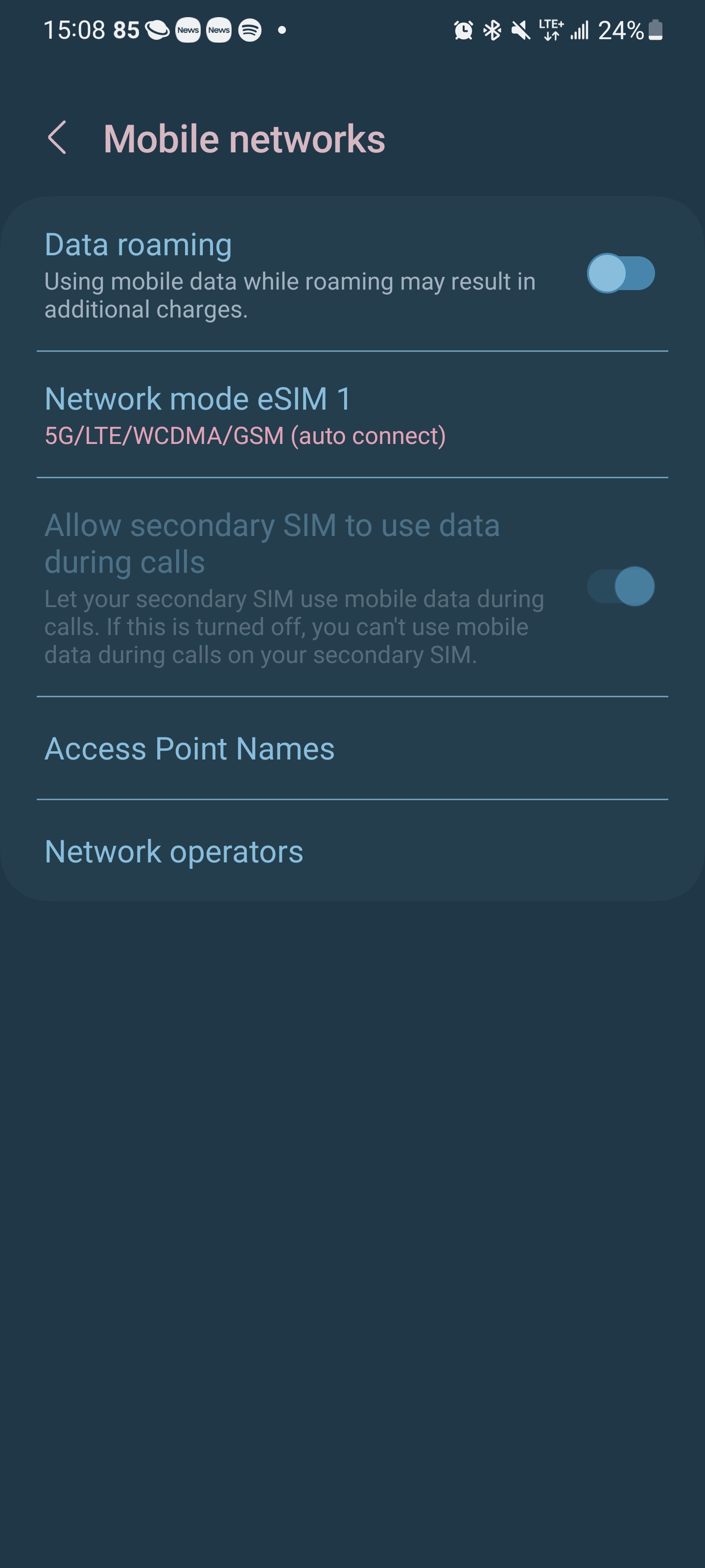 Switching back and forth between LTE and 5G - Community