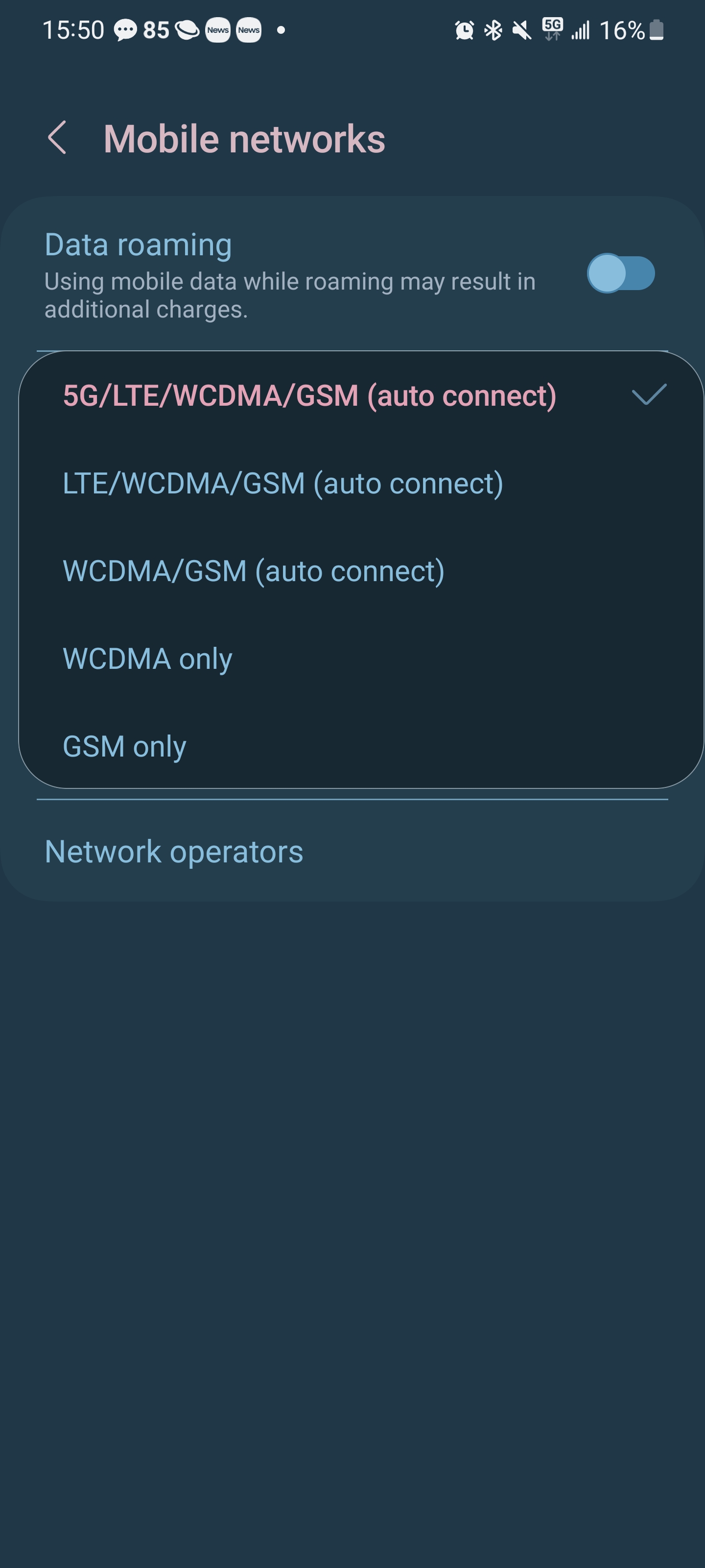 Switching back and forth between LTE and 5G - Community