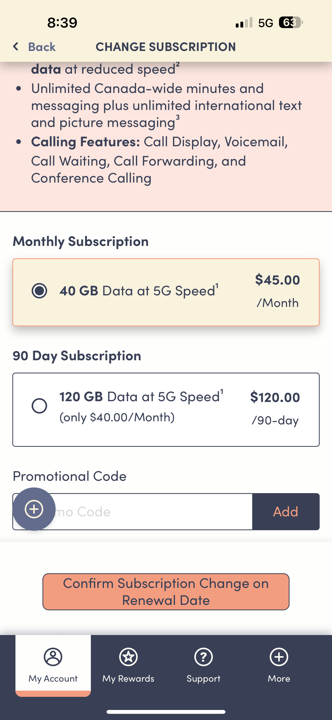 How do I change from a 1 month to 3 month subscrip... - Community