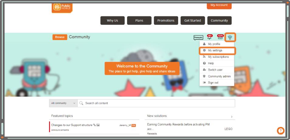 How to Use the Public Mobile Community - Community