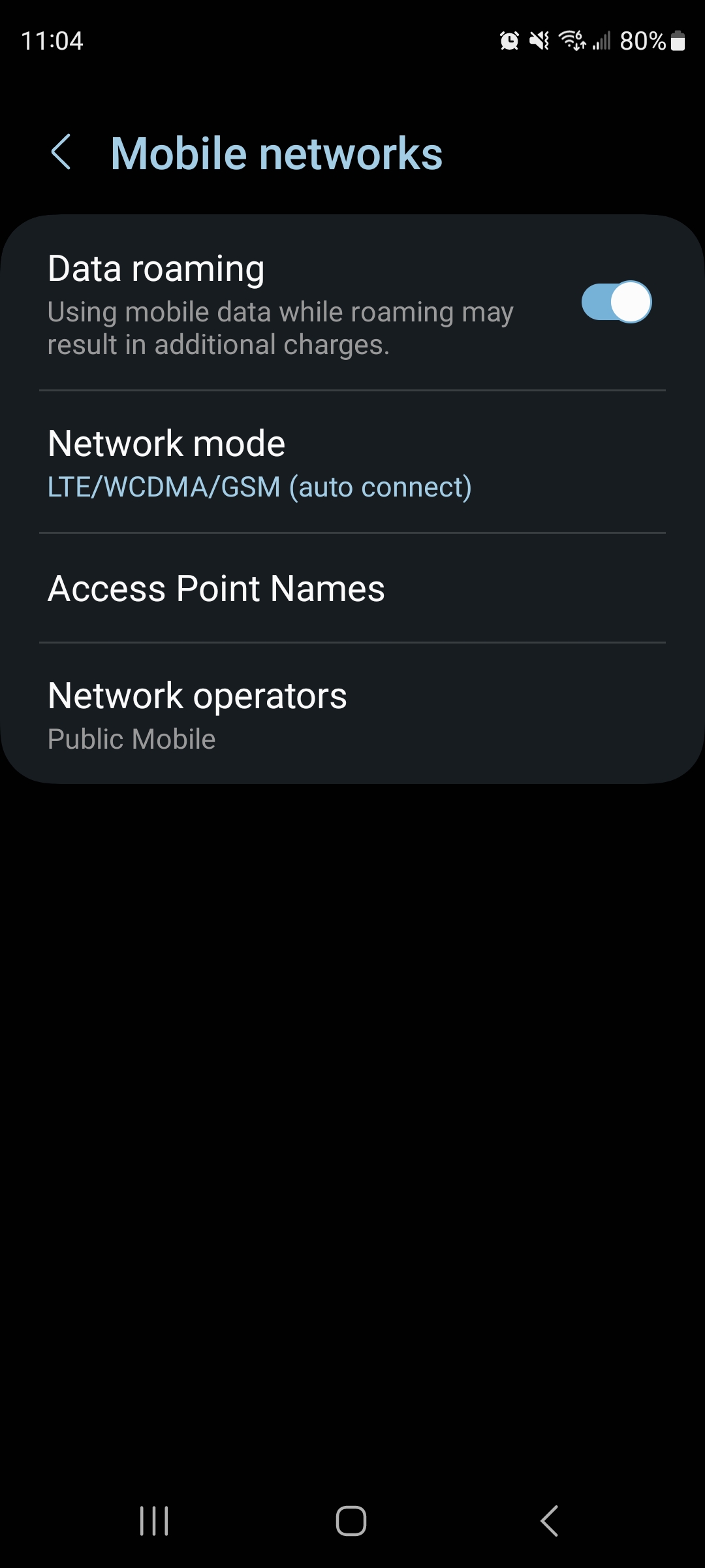 Network but no internet/data? - Community