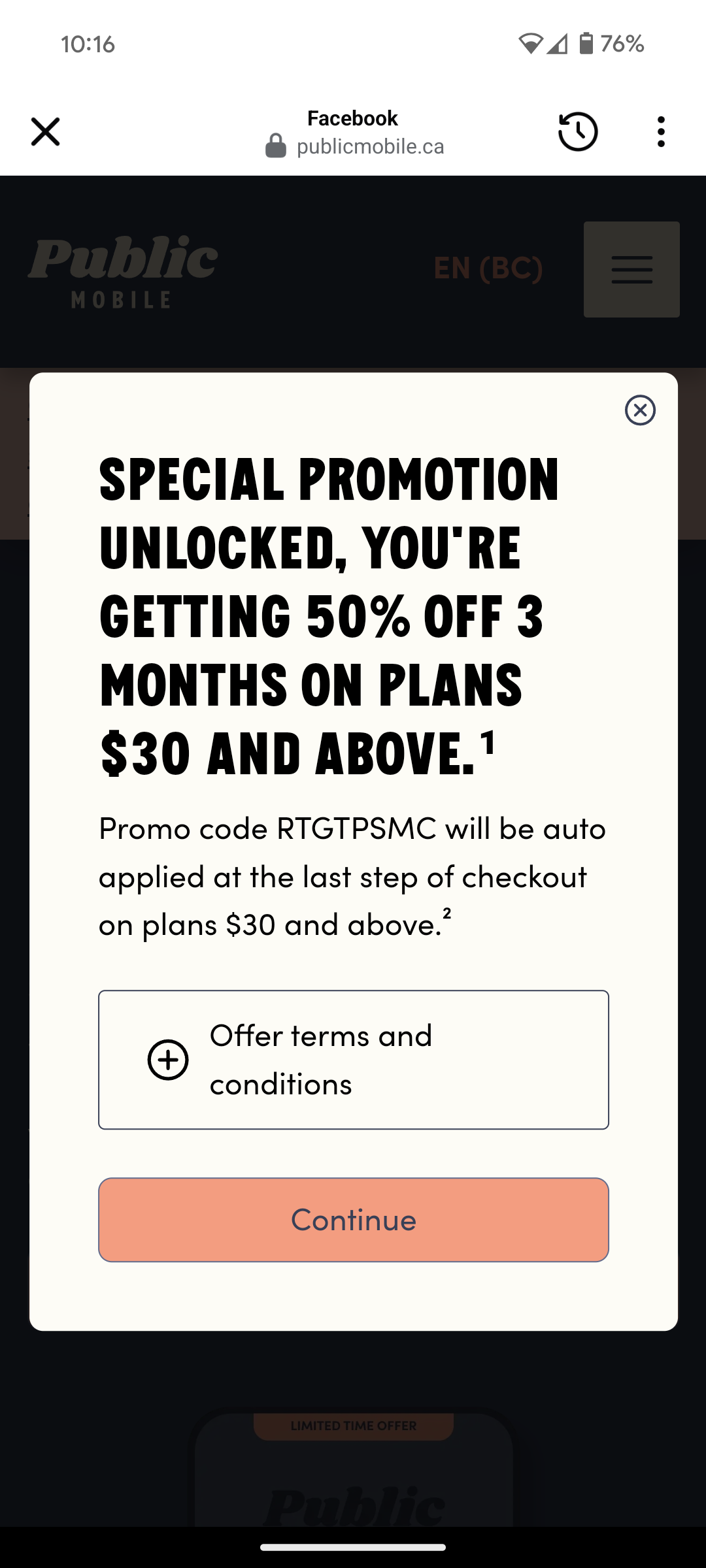 New customer offer: 50% off for first 3 months - Community