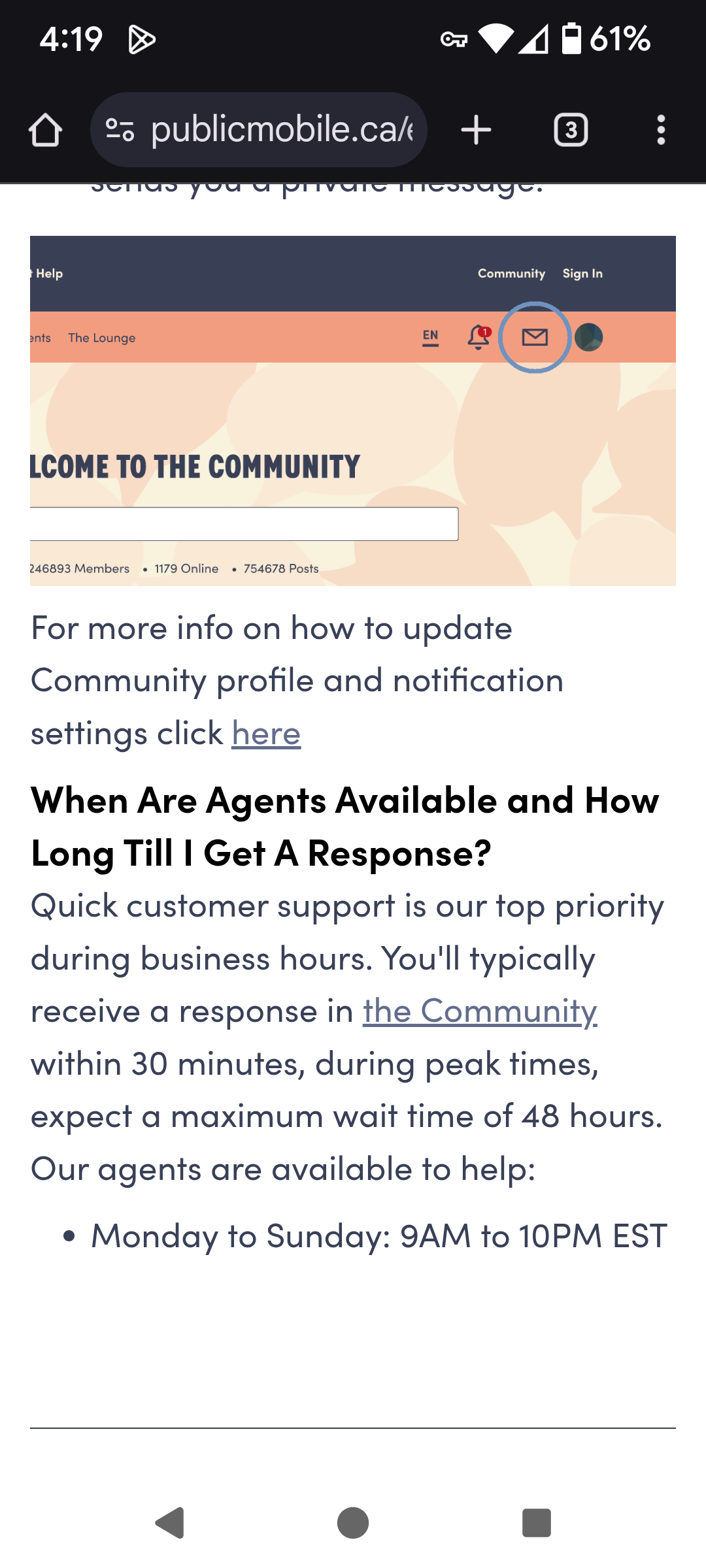 New activation - Not working - Community