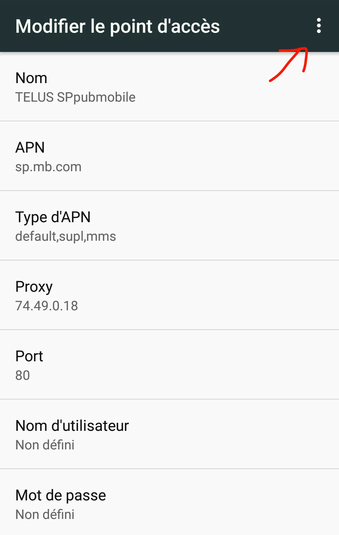 Configurer les données/APN sur mon téléphone? - Community