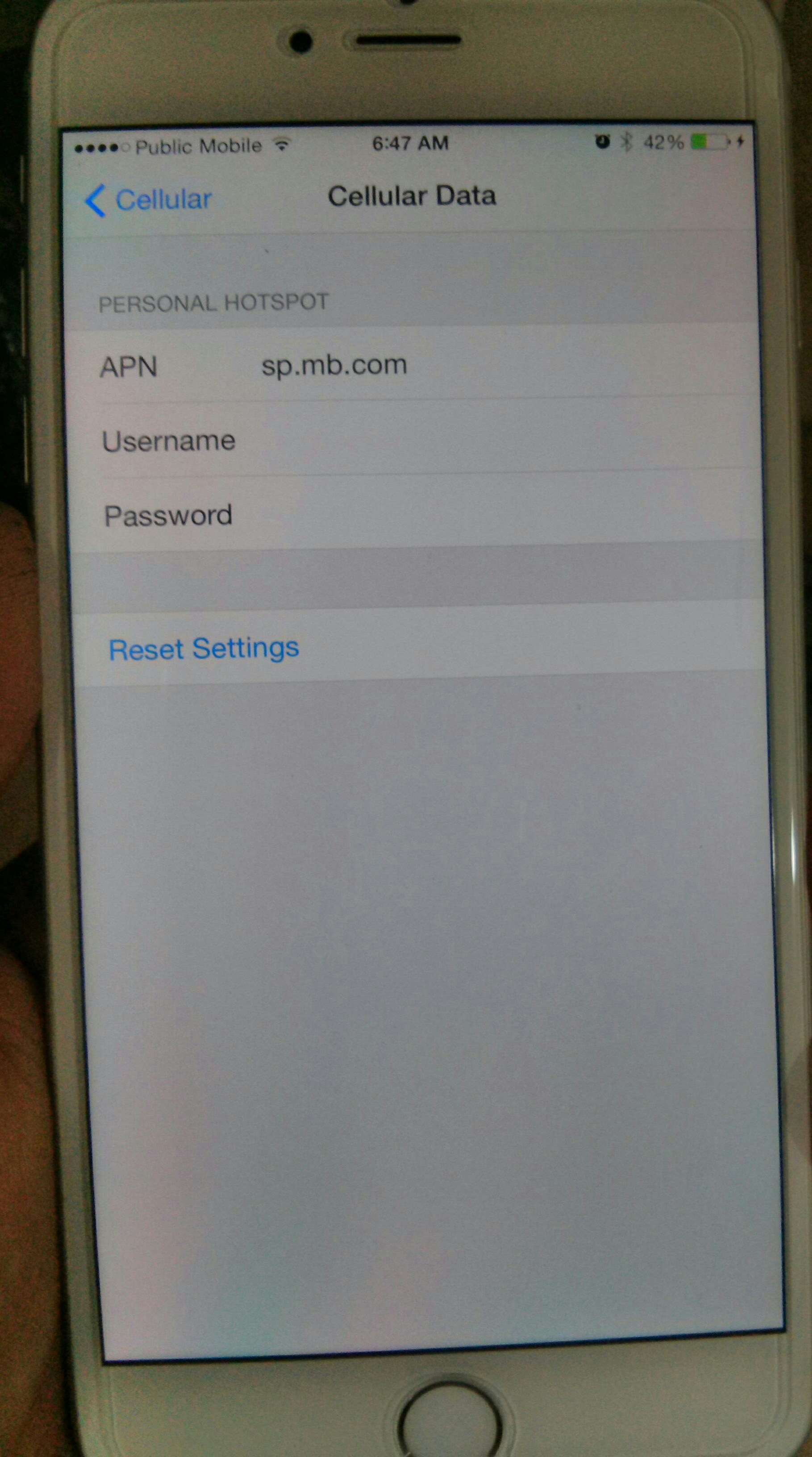 iPhone Update and APN settings - Community