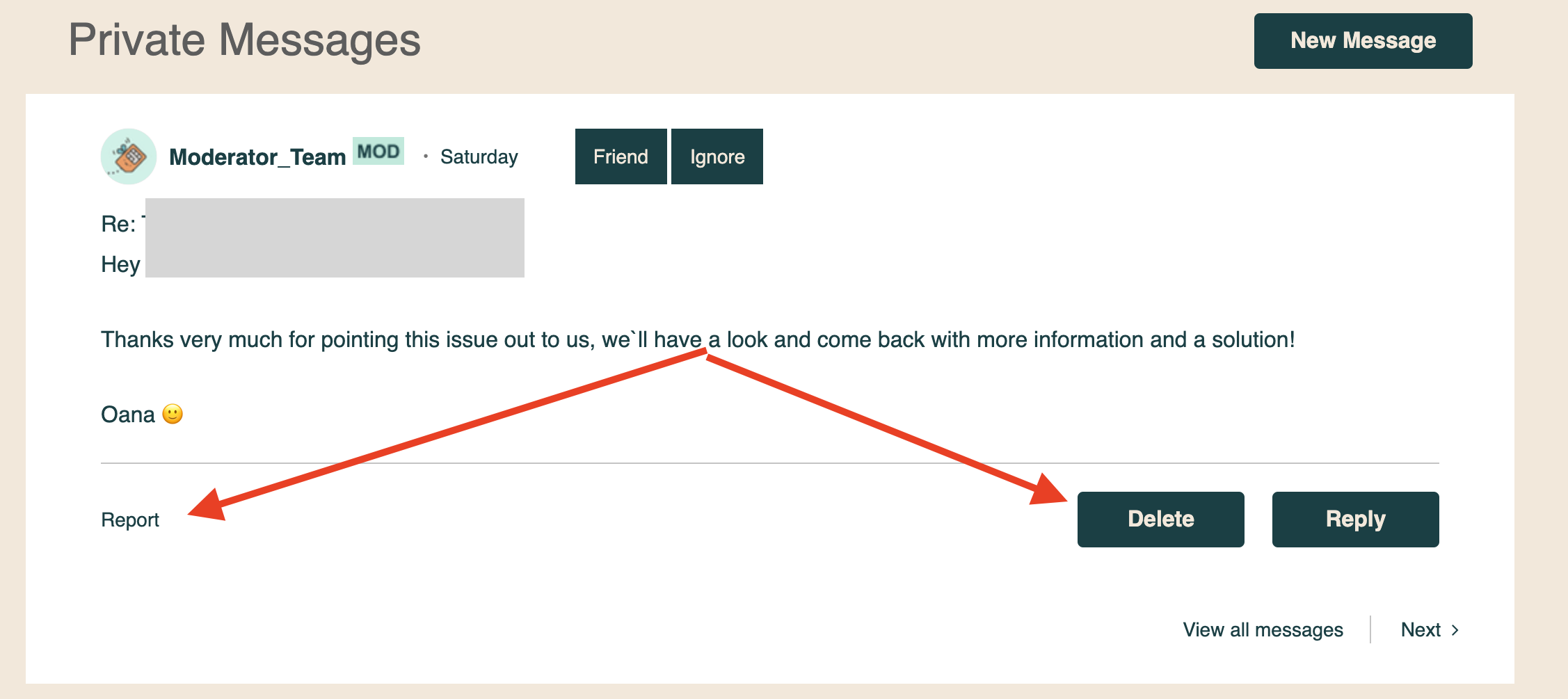 What to do with spam in your Private Message folde... - Page 3 - Community