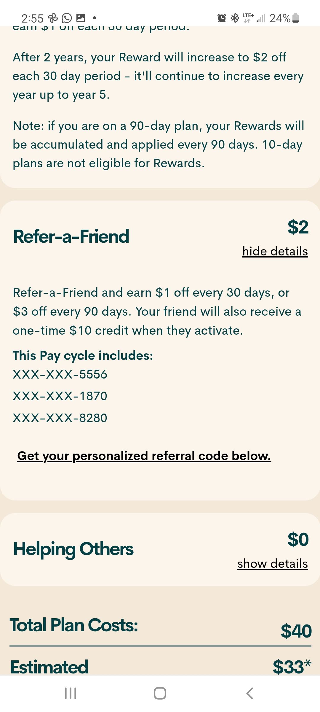 Refer-a-Friend Reward - Community