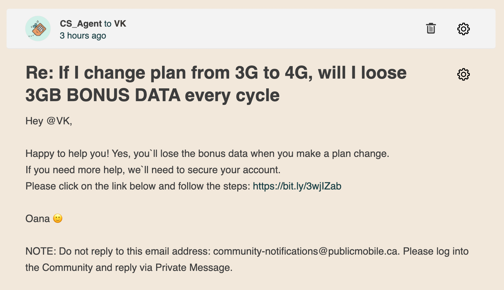 If I change plan from 3G to 4G, will I loose 3GB B... - Community
