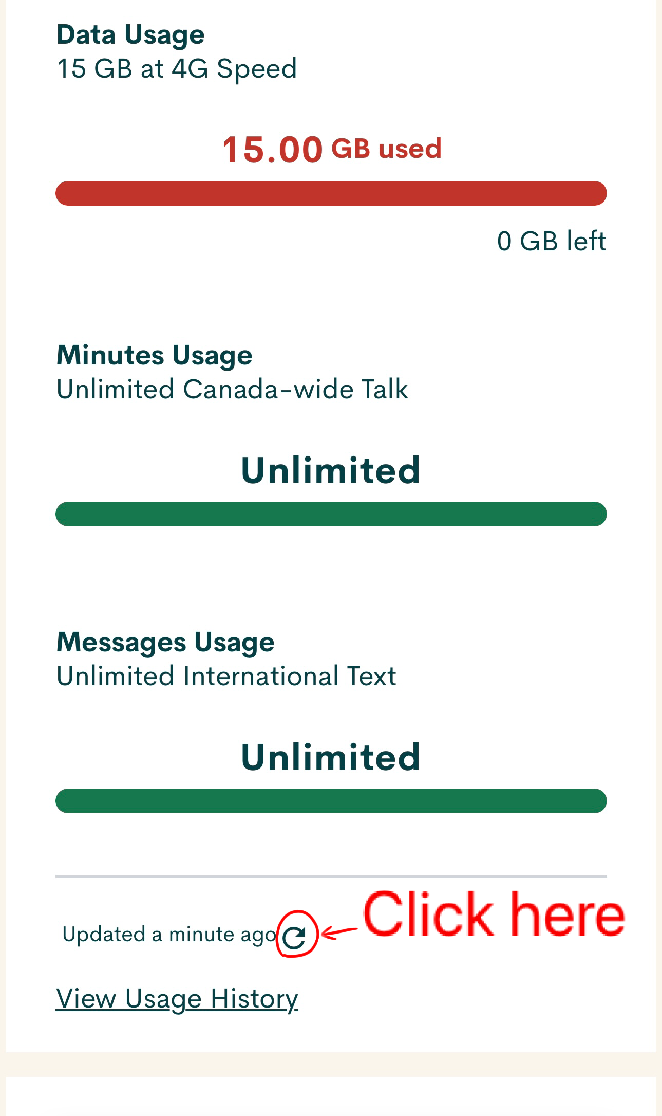Solved: Data usage at midnight? - Community