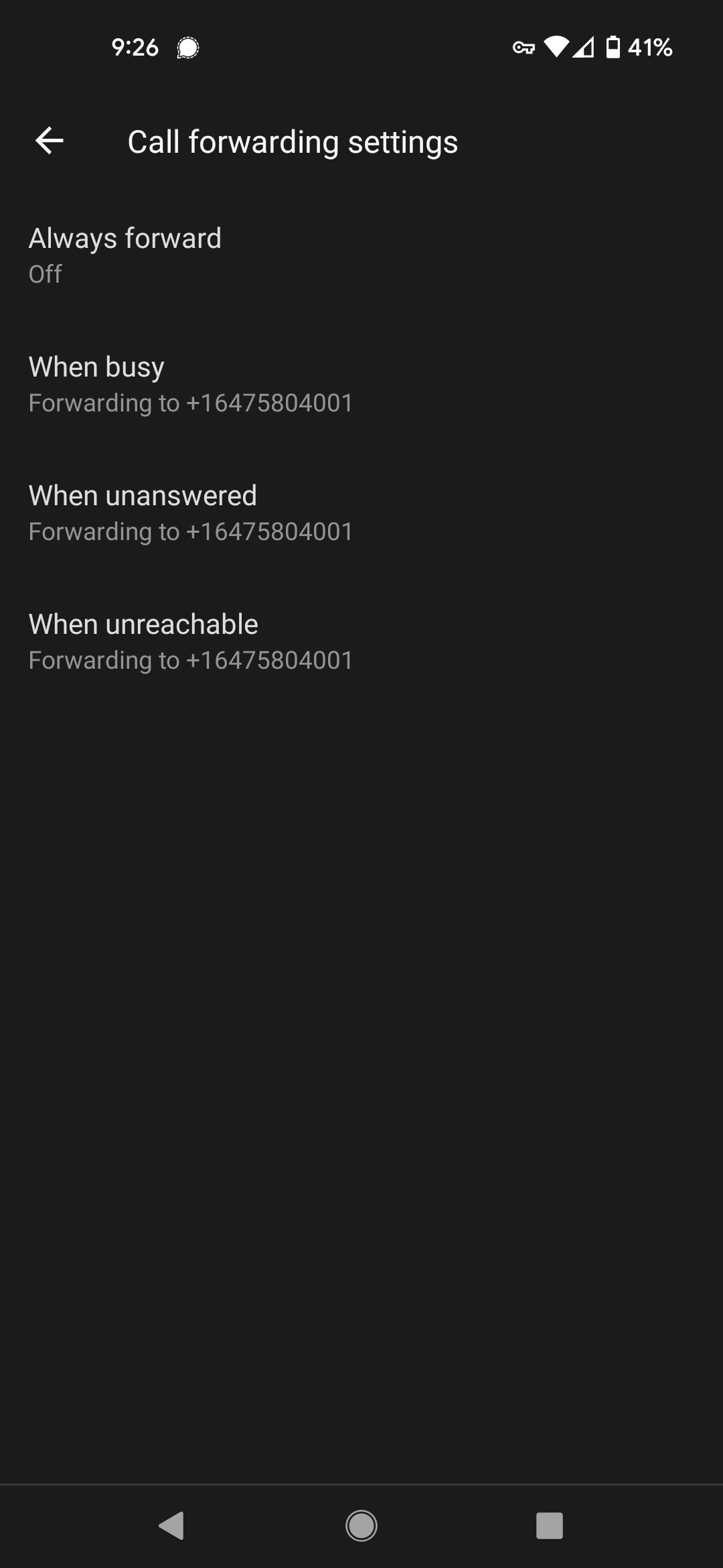 Solved: Conditional call forwarding BROKEN - Community