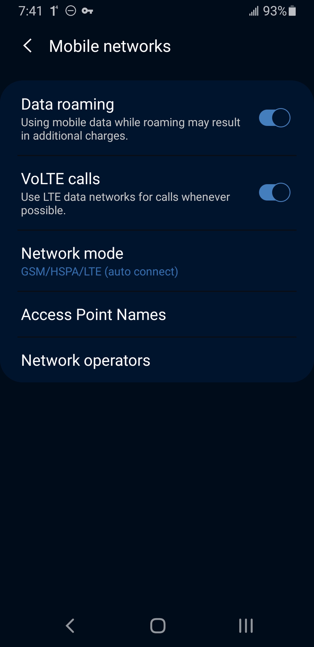 VoLTE on Samsung Galaxy S10e - Community