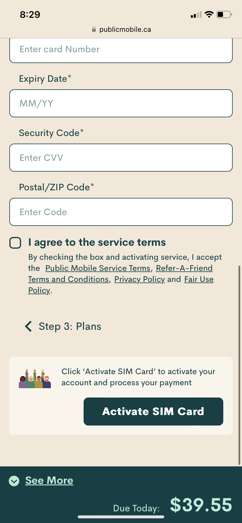 Solved: Activating A Sim card using gift voucher - Community