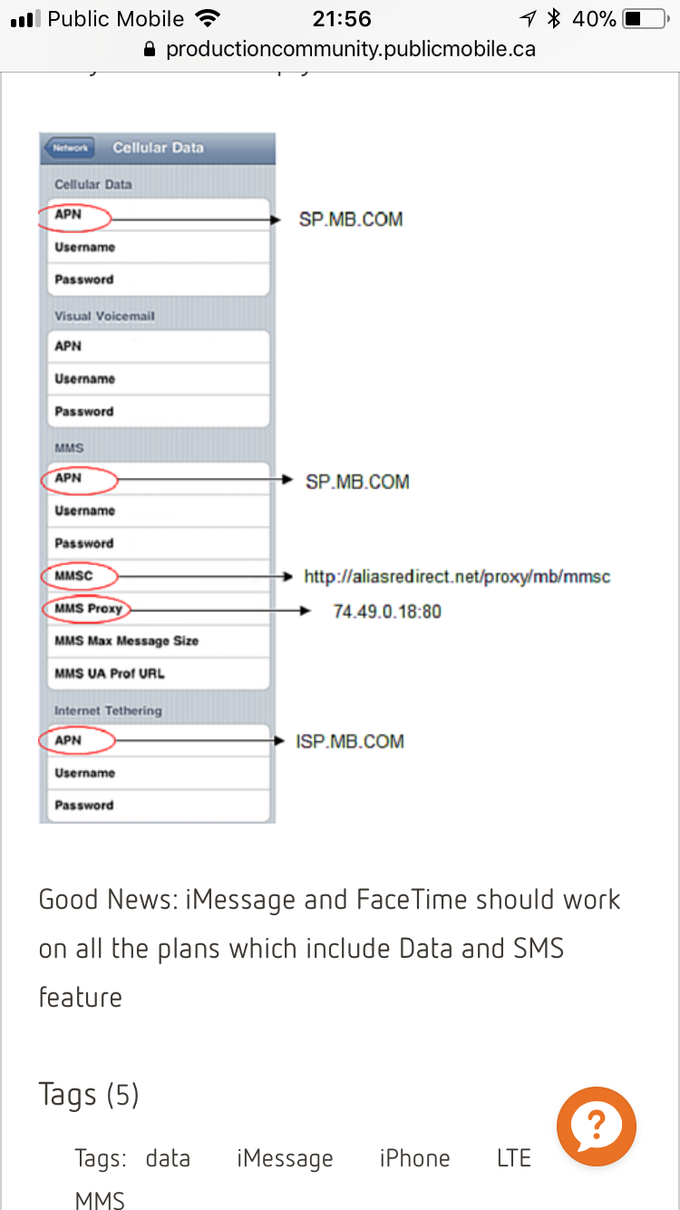 How do I set up data/APN on my smartphone? - Community