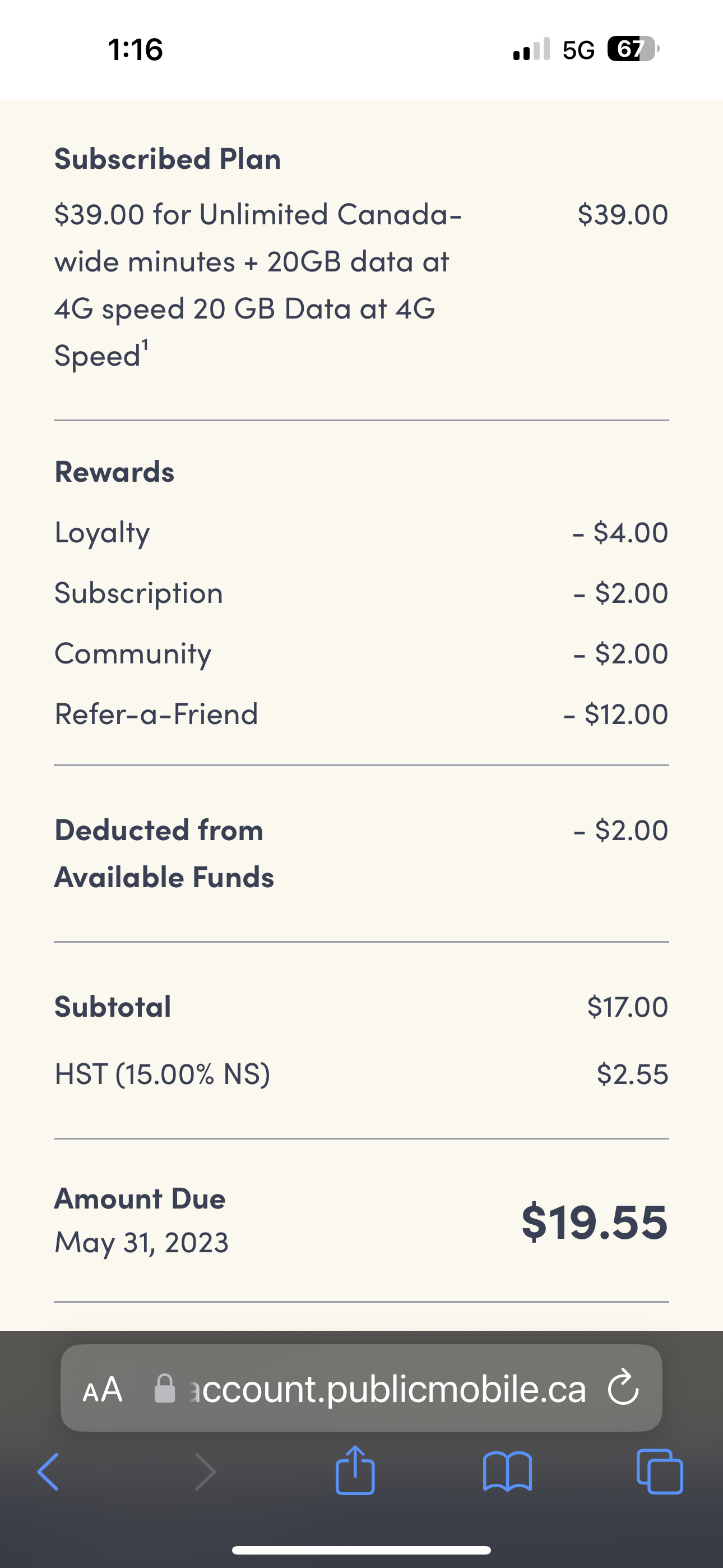 Solved: Public Mobile Rewards to Points Mandatory switch w... - Community