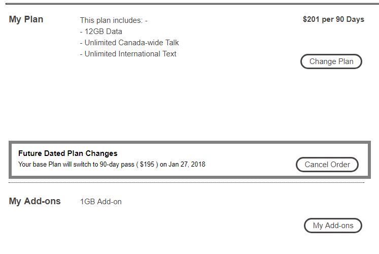 1 Gig data Add-on still shows up - Community