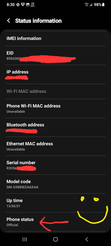 Solved: 5G network not regonized/ not registering - Community